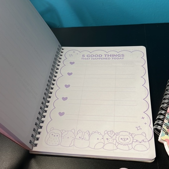 Squishmallows | Office | Squishmallows Lola The Unicorn Notebook Set ...